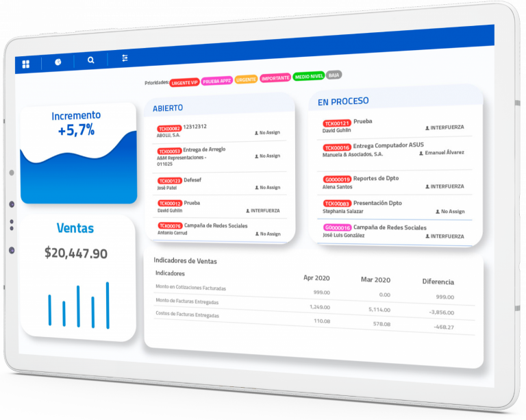 Software Contable De Interfuerza | Servicios | Contáctanos
